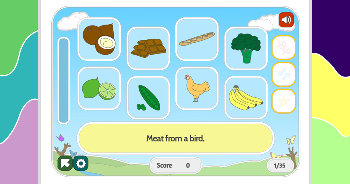 Describing Vocab Game